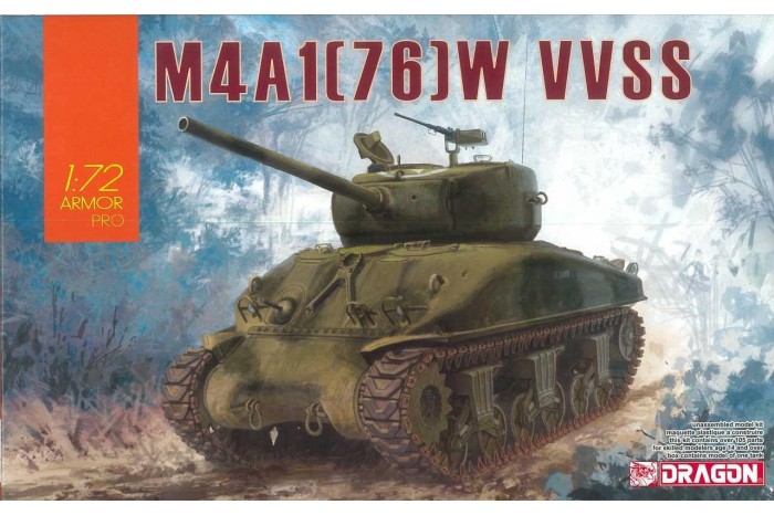 Dragon Models - M4A1(76)W VVSS (1:72) - 7571 - MJ Modely.cz