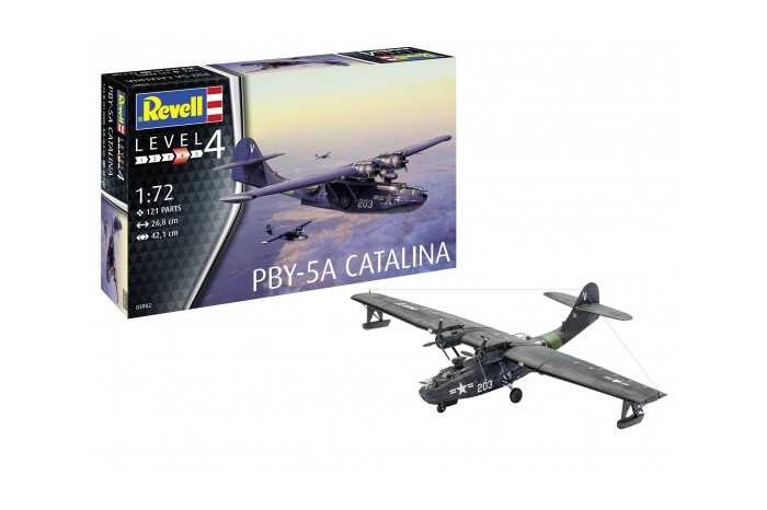 Revell - PBY-5a Catalina (1:72) - 03902 - MJ Modely.cz