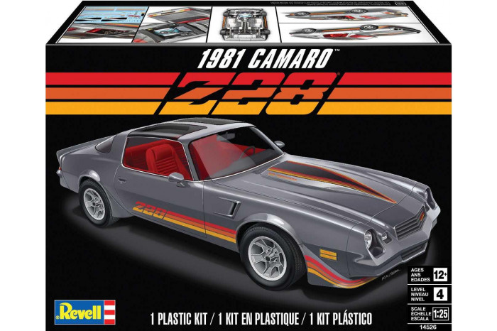 Monogram/Revell - 1981 Z-28 Camaro (1:25) - 4526 - MJ Modely.cz