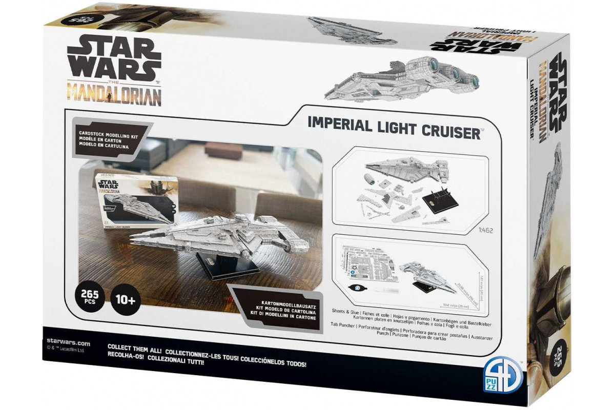 Revell - 3D Puzzle - The Mandalorian: IMPERIAL LIGHT CRUISER™...