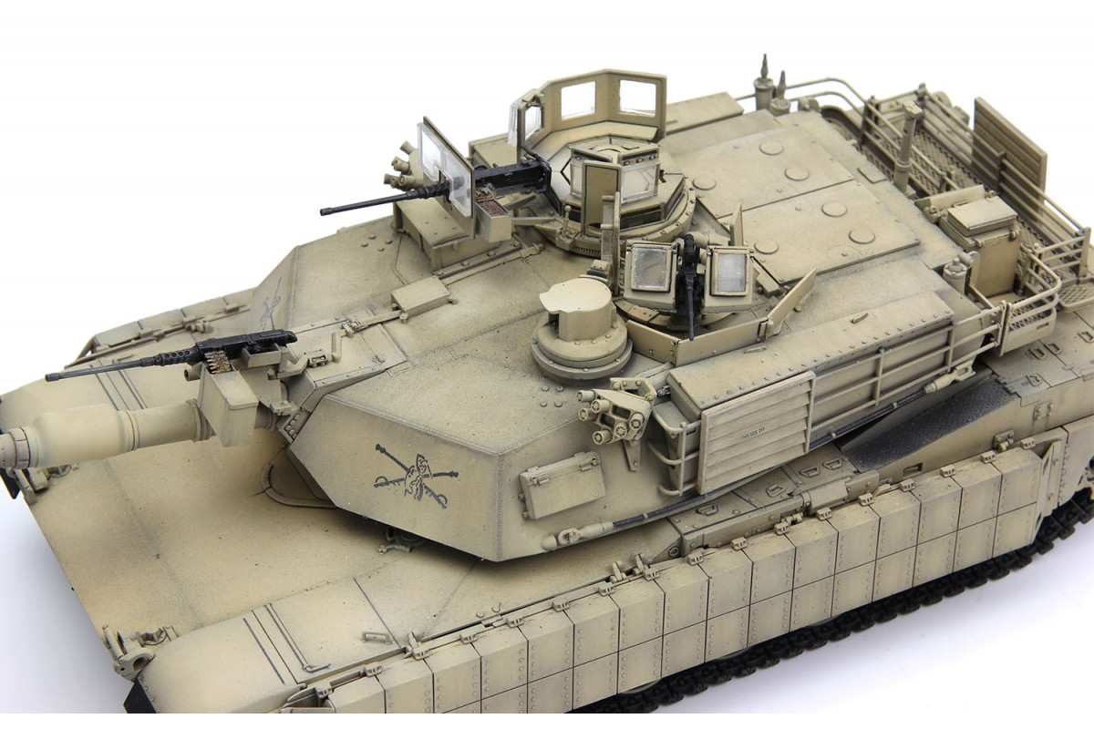 Meng - U.S. Main Battle Tank M1A2 SEP Abrams TUSK I/TUSK II (1:35)...