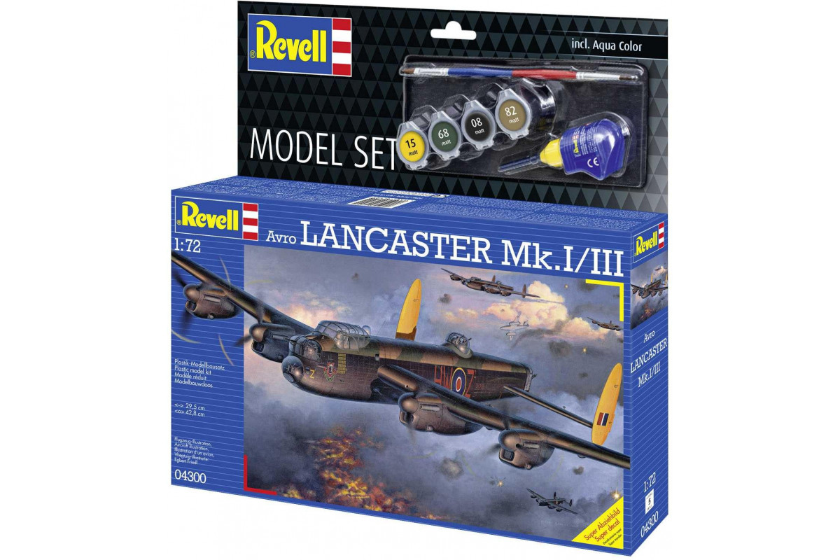 ModelSet letadlo 64300 - Avro Lancaster Mk.I/III (1:72)